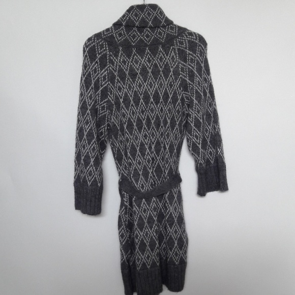 Grifflin Paris | Sweaters | Grey 34 Sleeve Long Cardigan Sweater Jacket ...